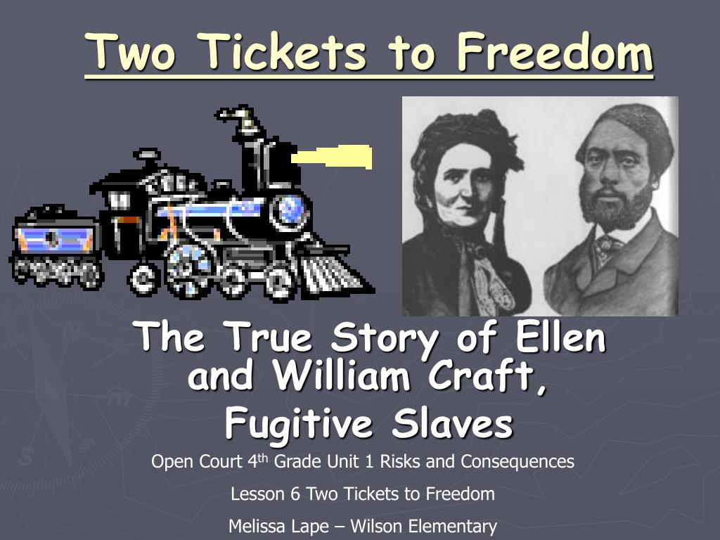 PPT - Two Tickets to Freedom PowerPoint Presentation, free download ...
