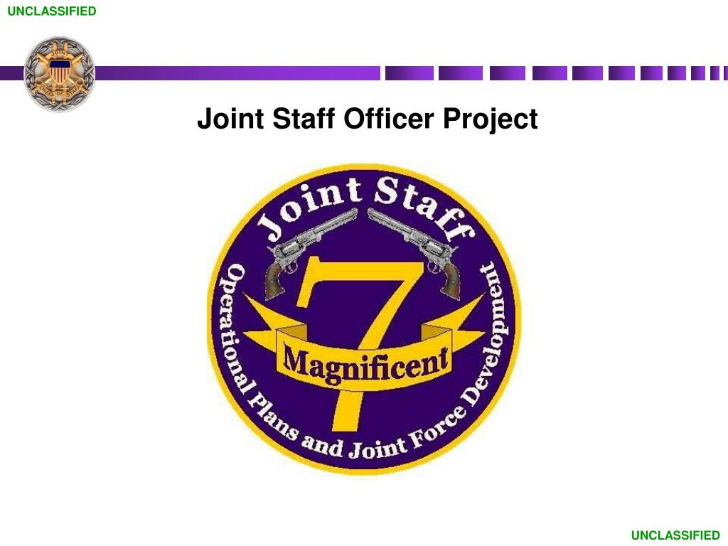 PPT - Joint Staff Officer Project PowerPoint Presentation, free ...