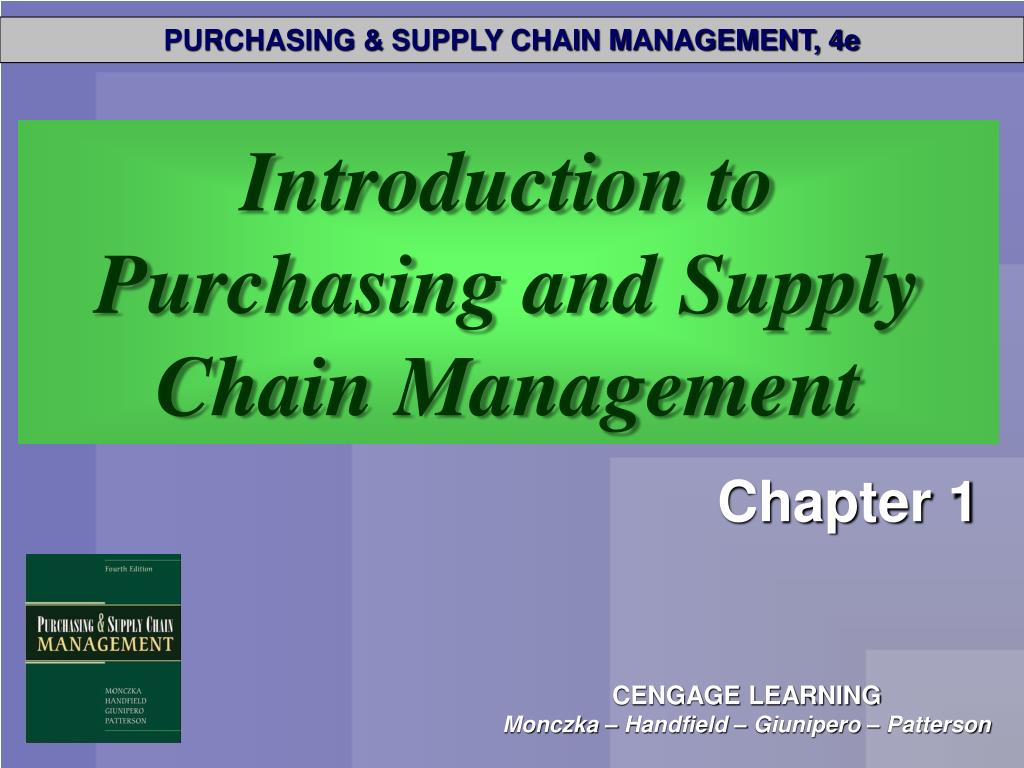 PPT - Introduction to Purchasing and Supply Chain Management PowerPoint Presentation - ID:1391721