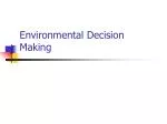PPT - Assessing Benefits for Environmental Decision Making PowerPoint ...