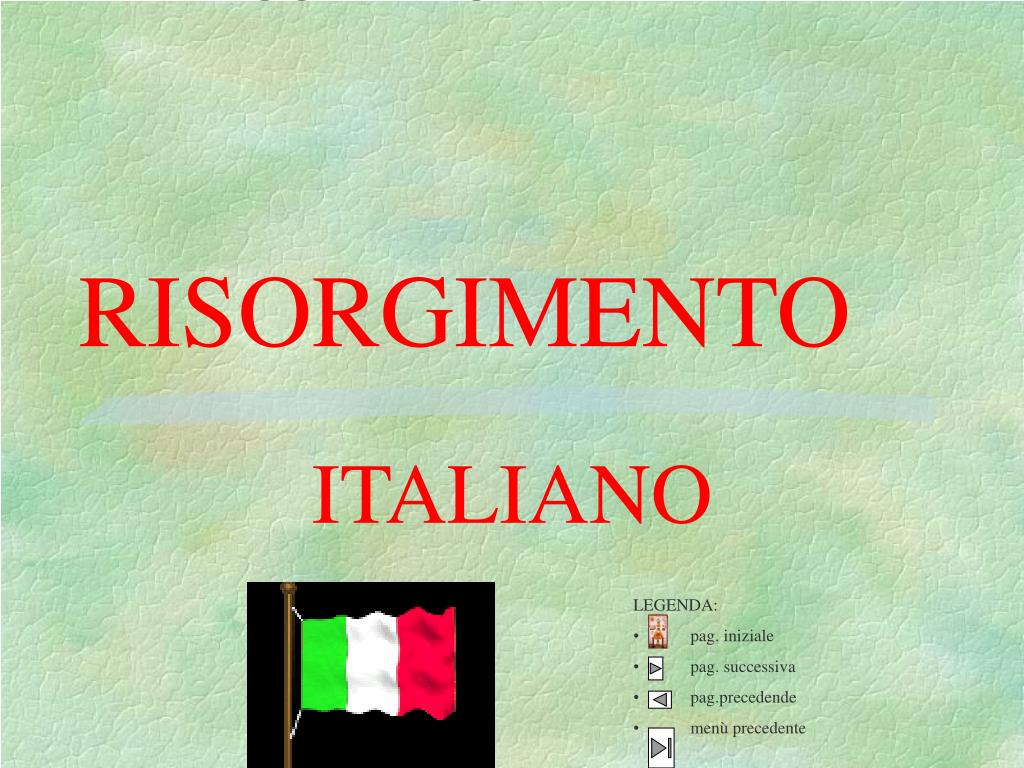PPT - RISORGIMENTO PowerPoint Presentation, free download - ID:1392934