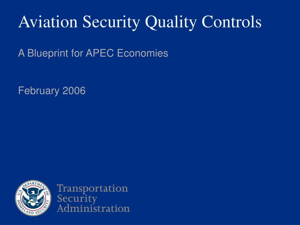 PPT - Aviation Security Quality Controls PowerPoint Presentation, free ...