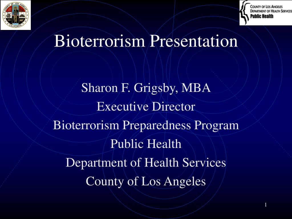 PPT - Bioterrorism Presentation PowerPoint Presentation, free download ...