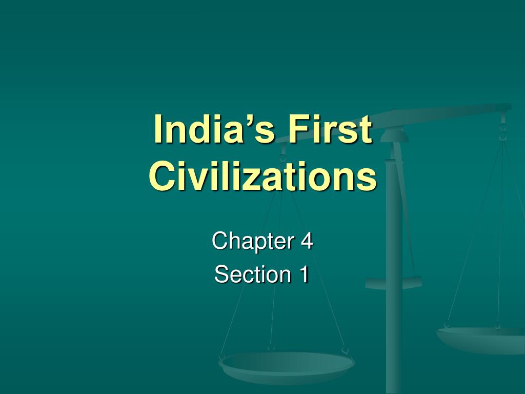 PPT - India’s First Civilizations PowerPoint Presentation, free ...