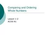 PPT - Comparing Numbers PowerPoint Presentation, free download - ID:543173