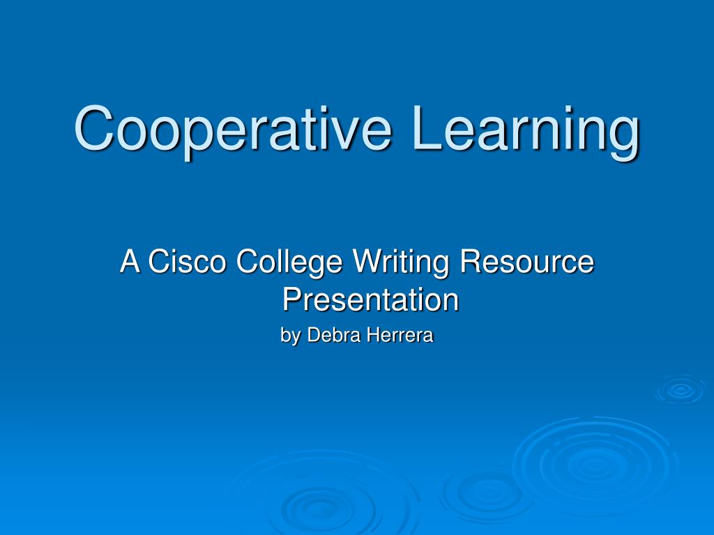 PPT - Cooperative Learning PowerPoint Presentation, free download - ID:1405455