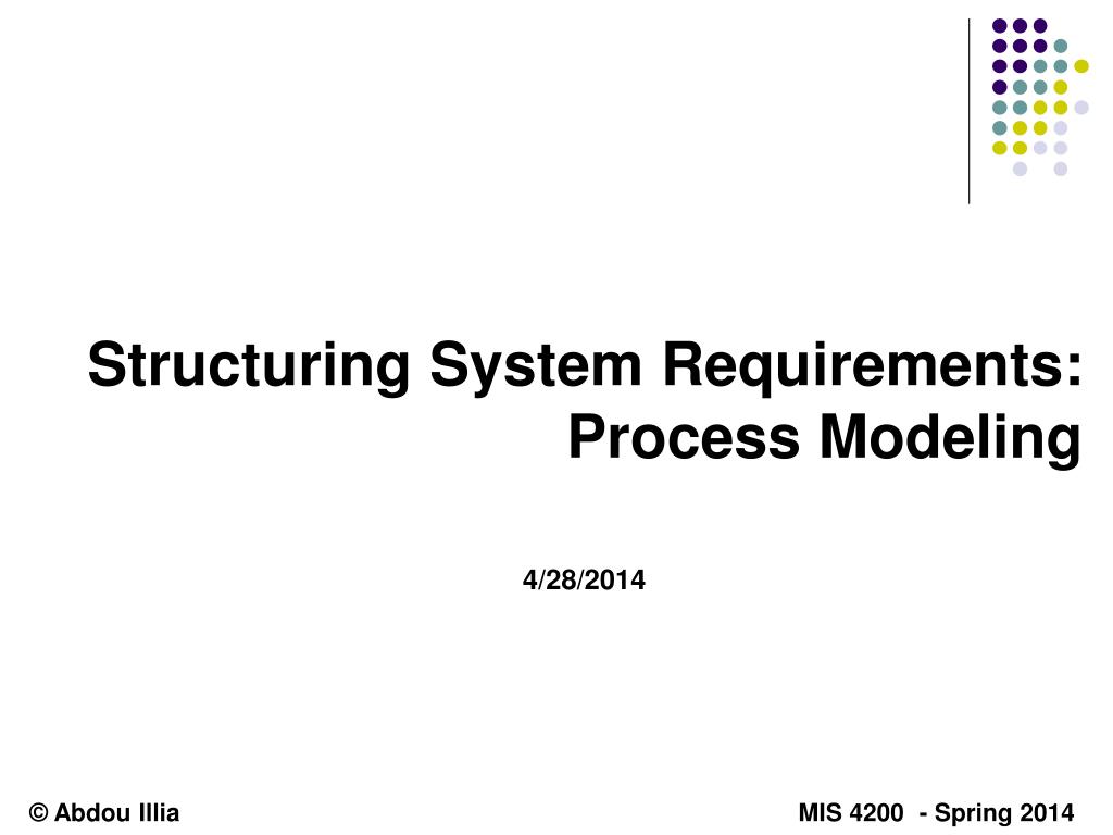 PPT - Structuring System Requirements: Process Modeling PowerPoint Presentation - ID:1406656