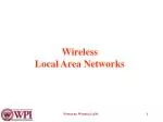 PPT - Wireless Local Area Networks (WLANs) PowerPoint Presentation ...