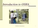 PPT - Introduction to OSHA PowerPoint Presentation, free download - ID ...