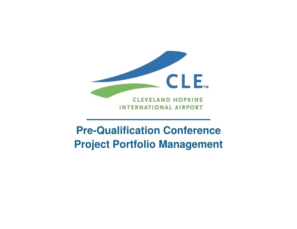 PPT - Pre-Qualification Conference Project Portfolio Management ...