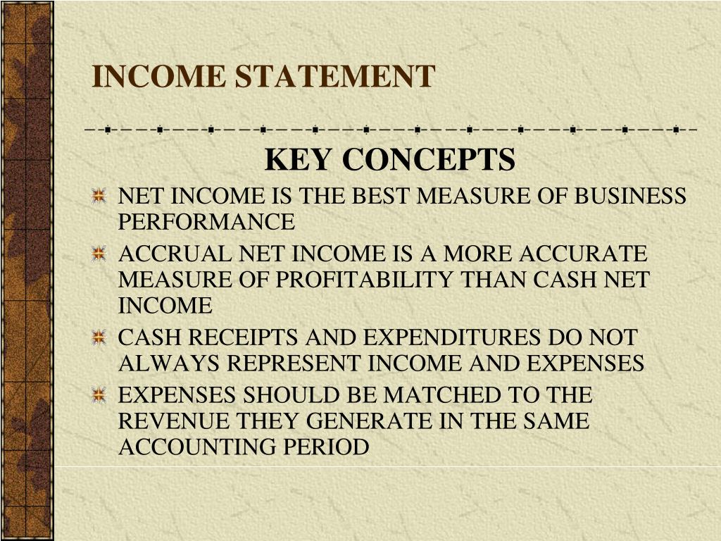 PPT - INCOME STATEMENT PowerPoint Presentation, free download - ID:1410190