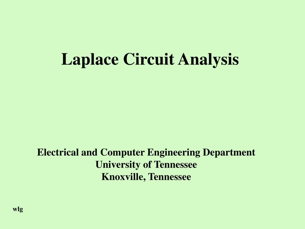 PPT - Laplace Circuit Analysis PowerPoint Presentation, free download ...