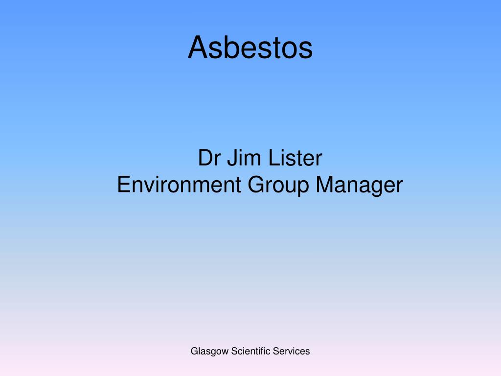 PPT - Asbestos PowerPoint Presentation, free download - ID:1411862