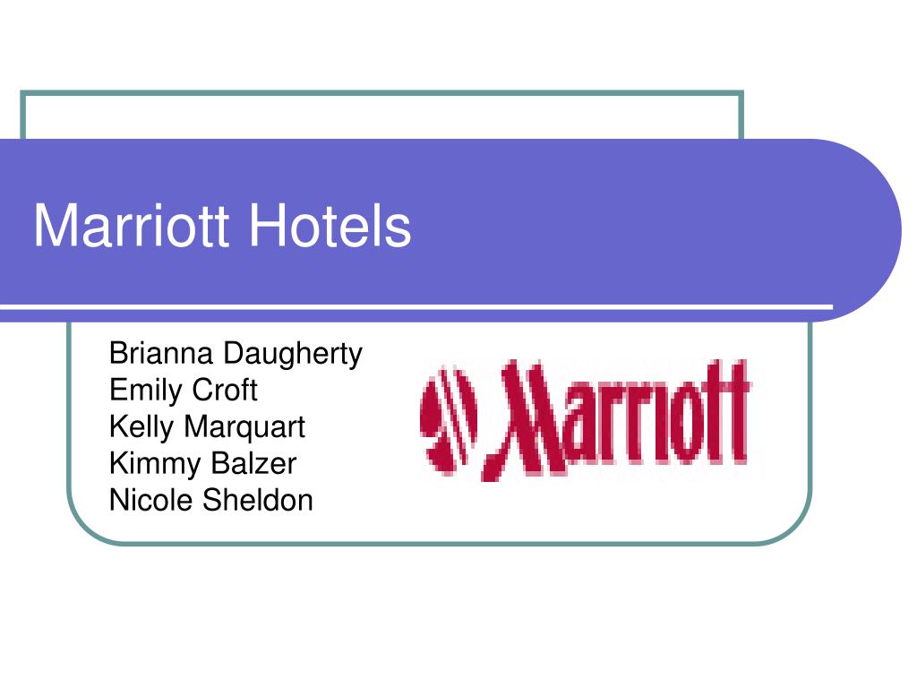 PPT - Marriott Hotels PowerPoint Presentation, free download - ID:141260