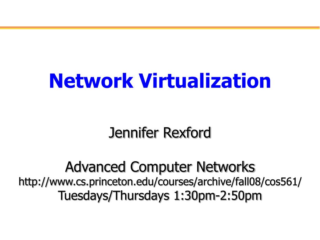 PPT - Network Virtualization PowerPoint Presentation, free download ...