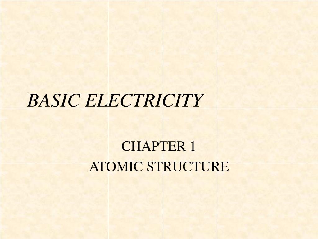 PPT - BASIC ELECTRICITY PowerPoint Presentation, free download - ID:1412689