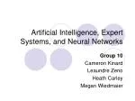 PPT - Expert Systems and Artificial Intelligence PowerPoint Presentation - ID:1273030