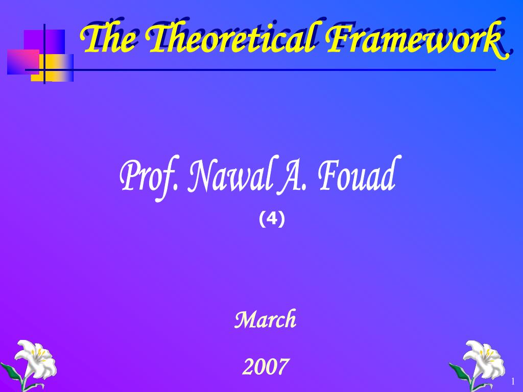 PPT - The Theoretical Framework PowerPoint Presentation, free download ...