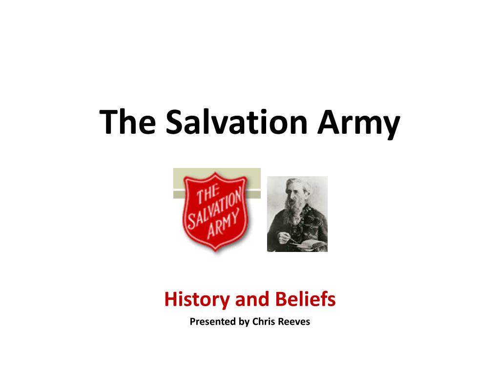 PPT - The Salvation Army PowerPoint Presentation, free download - ID ...
