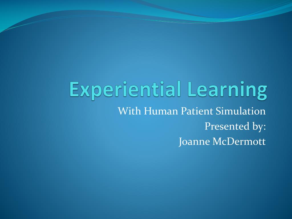 PPT - Experiential Learning PowerPoint Presentation, free download - ID ...