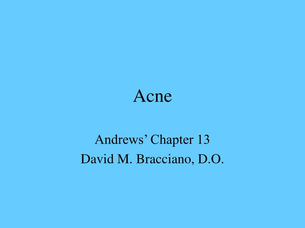 PPT - Acne PowerPoint Presentation, free download - ID:141918