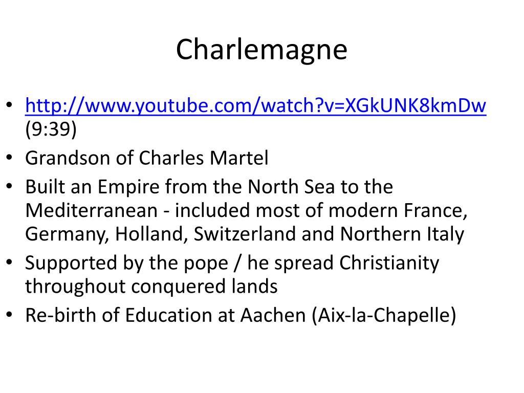 PPT - Charlemagne PowerPoint Presentation, free download - ID:1421311