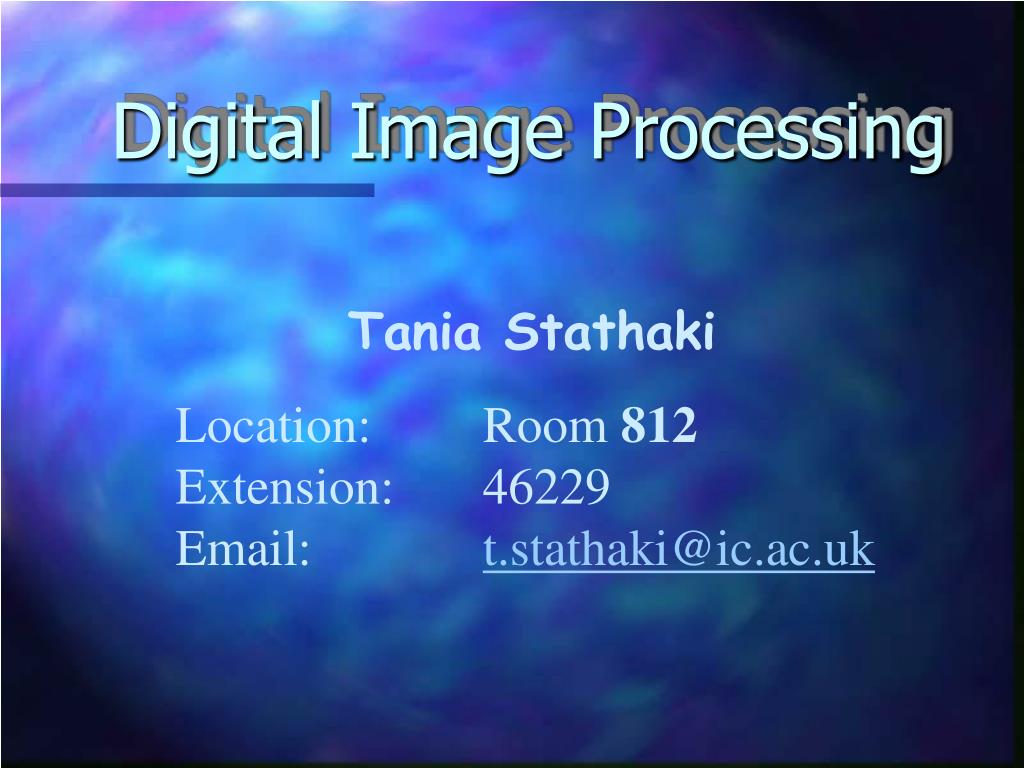 PPT - Digital Image Processing PowerPoint Presentation, free download ...