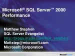 PPT - Microsoft SQL Server Administration PowerPoint Presentation, free ...