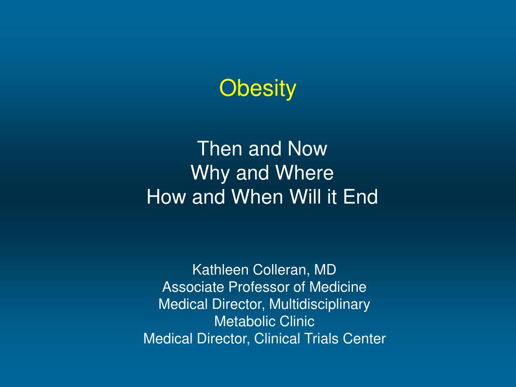 PPT - Obesity PowerPoint Presentation, free download - ID:1422807