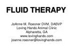 PPT - Basic Fluid Therapy in Horses PowerPoint Presentation, free ...