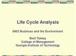 PPT - Life Cycle Analysis PowerPoint Presentation, free download - ID ...