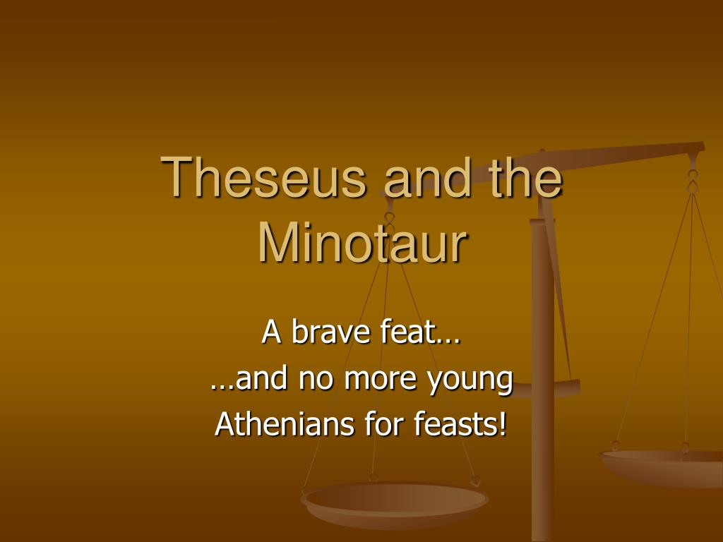 PPT - Theseus and the Minotaur PowerPoint Presentation, free download ...