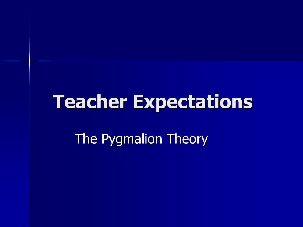 PPT - Teacher Expectations PowerPoint Presentation, free download - ID ...