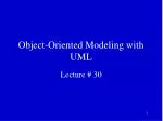 PPT - OBJECT-ORIENTED MODELING and DESIGN in UML PowerPoint Presentation - ID:492617