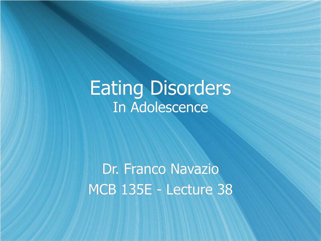 PPT - Eating Disorders PowerPoint Presentation, free download - ID:1426460