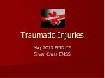PPT - TRAUMATIC CARDIAC INJURIES PowerPoint Presentation, free download ...