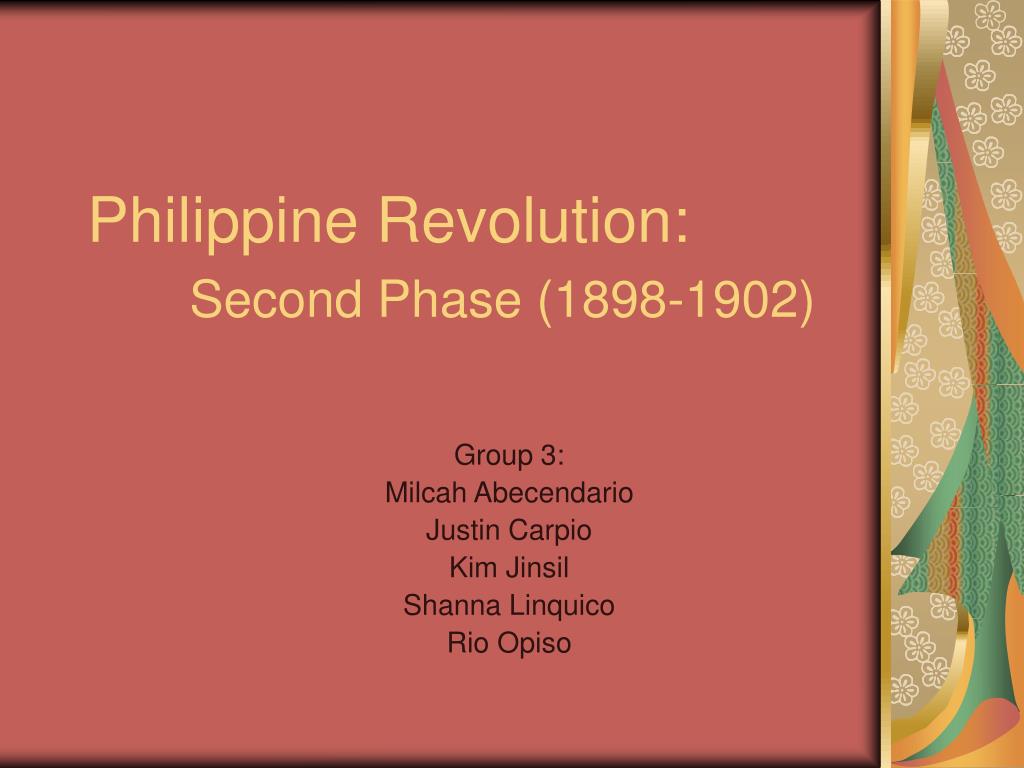 PPT - Philippine Revolution: Second Phase (1898-1902) PowerPoint ...