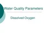 PPT - Water Quality Parameters and Measurements PowerPoint Presentation ...