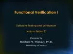 PPT - Hardware Functional Verification Class PowerPoint Presentation ...
