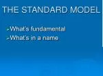 PPT - THE STANDARD MODEL PowerPoint Presentation, free download - ID ...