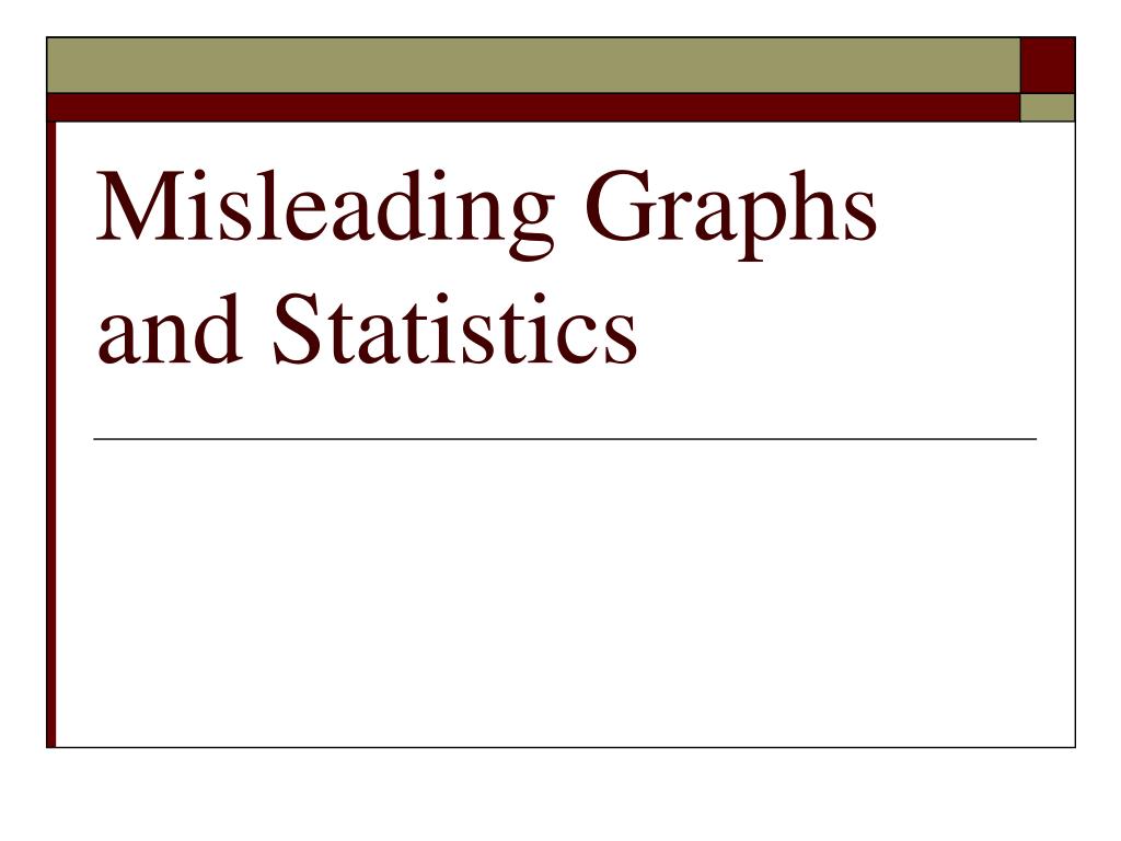 PPT - Misleading Graphs and Statistics PowerPoint Presentation, free ...