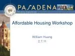PPT - Housing Connections Workshop PowerPoint Presentation, free ...