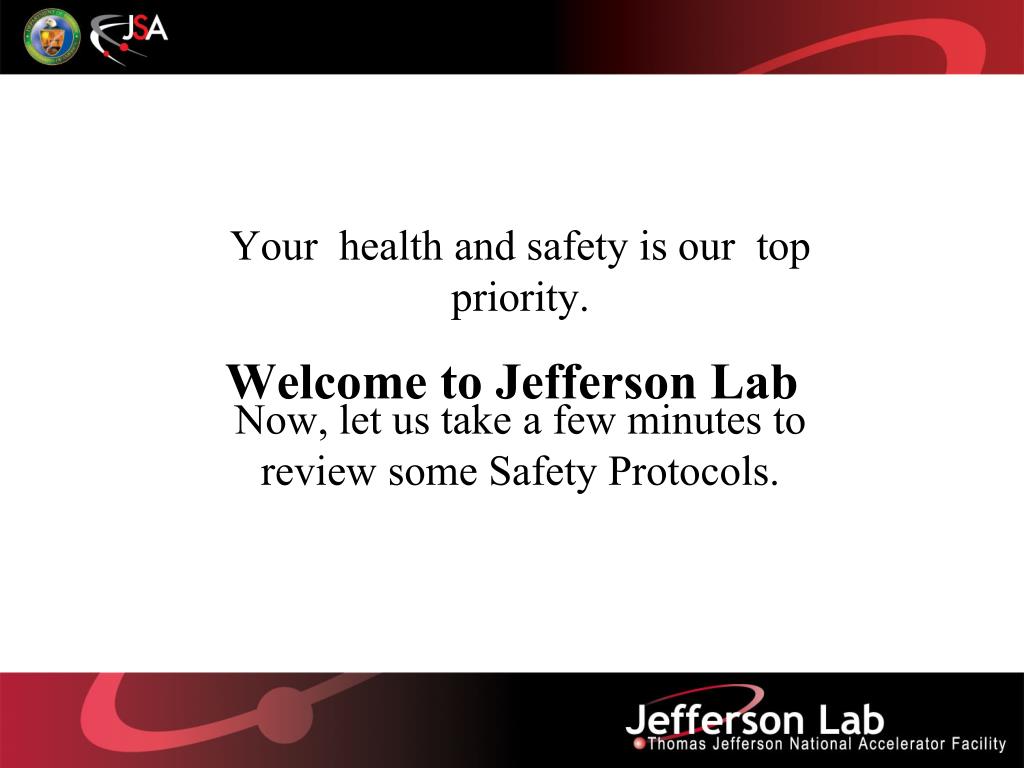 PPT - Welcome to Jefferson Lab PowerPoint Presentation, free download ...