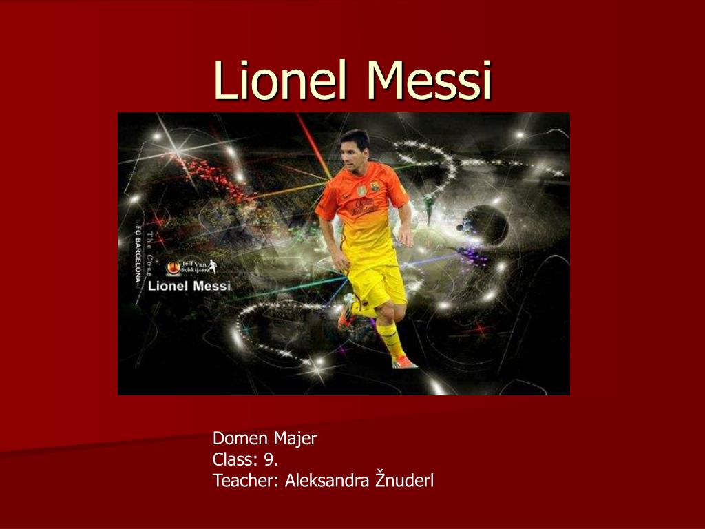 PPT - Lionel Messi PowerPoint Presentation, free download - ID:1430465