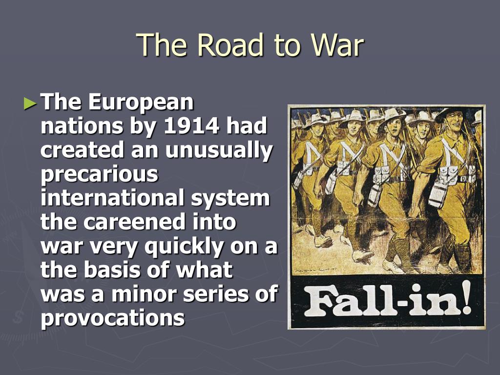 PPT - The Road to War PowerPoint Presentation, free download - ID:1431787