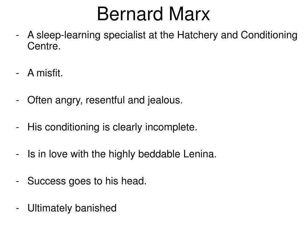 PPT - Bernard Marx PowerPoint Presentation, free download - ID:1433054