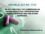 PPT - Republic Act No. 9275 PowerPoint Presentation, free download - ID ...