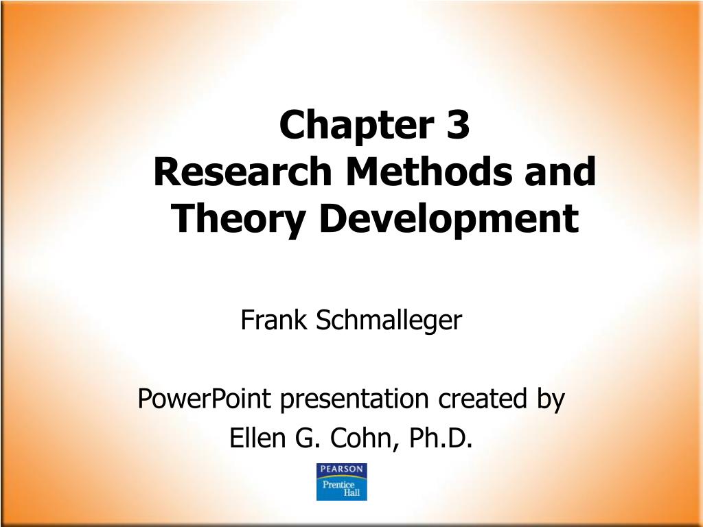 PPT - Chapter 3 Research Methods and Theory Development PowerPoint ...