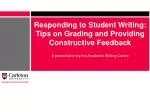 PPT - Providing Constructive Feedback PowerPoint Presentation, free ...