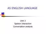PPT - English as a global language PowerPoint Presentation, free ...
